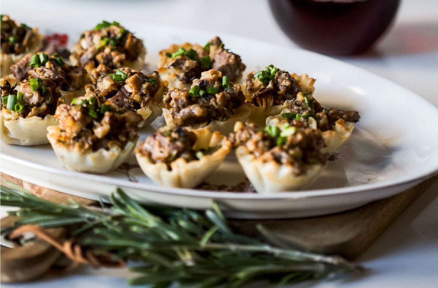 Mini Lamb Wellington Bites Recipe by The Curious Plate - California Lamb
